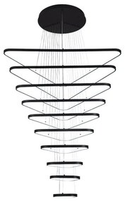 LED Stmívatelný lustr na lanku LED/385W/230V 3000-6500K + dálkové ovládání