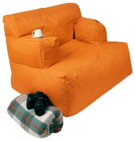 Oranžový sedací vak Trend