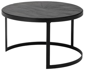 Bloomingville Konferenční stolek Frei, černý, mango - 82054673