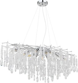 XXXLutz ZÁVĚSNÉ SVÍTIDLO, 120/50/120 cm - Online Only svítidla - 007326086602