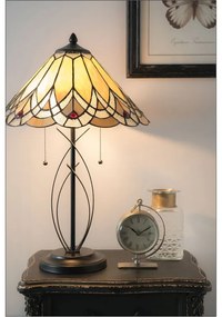 Stolní lampa Tiffany Wijnanda – 40x60 cm