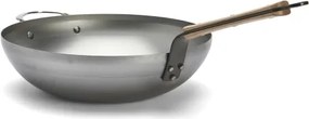 De Buyer 5717.32 - Pánev Wok MINERAL B BOIS 32 cm