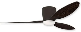 Stropní ventilátor Veneti CCT Bronze/Walnut s LED stmívatelný