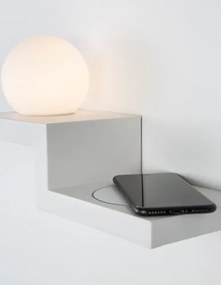 Nástěnné LED svítidlo NOVA LUCE ROOM 6W 3000K s odkládací poličkou 9183311