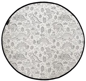 Butter Kings  KOBEREC - OMALOVÁNKY - Dinosaur world - 130x130 (průměr) kruh cm