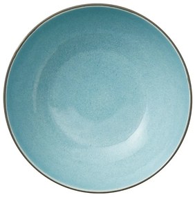 Bitz Velká kameninová salátová mísa 30 cm Grey/Light Blue