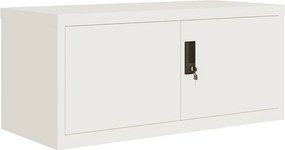Kartotéka bílá 90 x 40 x 220 cm ocel 3188314
