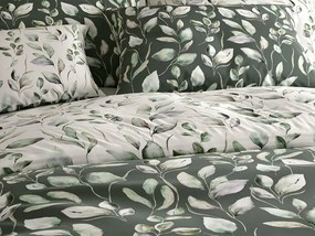 Povlečení z mikrovlákna DREAMFLOR zelené Rozměr povlečení: 2 ks 70 x 90 cm | 200 x 220 cm