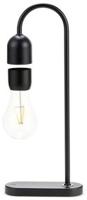 Černá stolní lampa (výška 36,5 cm) Evaro – Gingko
