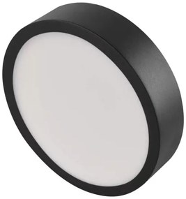 LED Stropní svítidlo LED/12,5W/230V 3000/3500/4000K pr. 17 cm černá