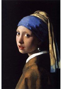 Reprodukce obrazu 50x70 cm Girl with a Pearl Earring - Fedkolor