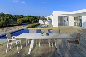 BIZZOTTO Zahradní židle CRUISE s područkami bílá 0662232