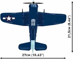 COBI 5883 II WW Grumman F6F Hellcat / 235 kostek / 1:48 / od 6 let