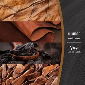 WoodWick – svíčka Humidor (Pouzdro na doutníky), 275 g