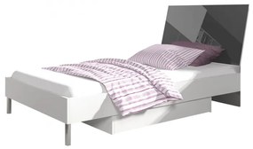 Dětská postel Paradise PD3, Barva: bílá + tyrkysový lesk
