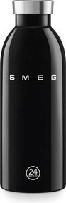 Černá termoláhev z nerezové oceli 500 ml 24BOTTLES – SMEG