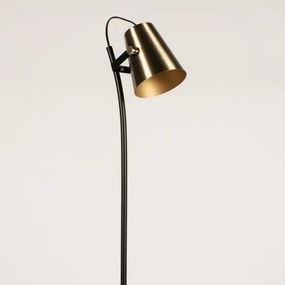 Stojací designová lampa Laventa Black and Gold