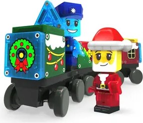 MAGNA-TILES® Magnetická stavebnice microMAGS Adventní kalendář / 34 dí