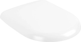 Villeroy & Boch Antao - WC sedátko, SoftClosing, QuickRelease, Stone White 8M67S1RW