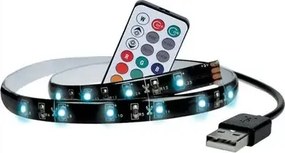Solight WM504 LED RGB pásek pro TV / 2x 50cm / USB / vypínač / dálkový