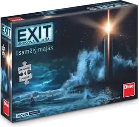 DINO Exit: Úniková hra puzzle: Osamělý maják - Párty hra / Délka hry: