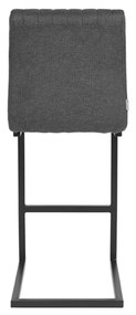 Antracitová barová židle LABEL51 Joyce