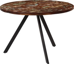Jídelní stůl 110 x 75 cm masivní recyklované dřevo 338477