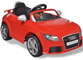 vidaXL Audi TT RS dětské auto s dálkovým ovládáním červené