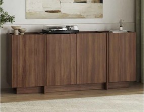 Designová komoda Radegund 180 cm vzor ořech