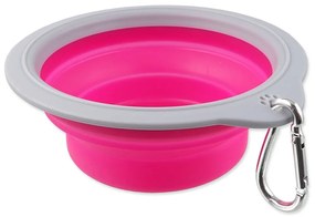 Plastová cestovní miska pro psa ø 18 cm Dog Fantasy – Plaček Pet Products