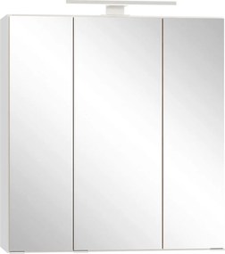 XXXLutz ZRCADLOVÁ SKŘÍŇKA, bílá, bílá, 60/64/20 cm Held - Online Only koupelnové skříňky - 000307021201