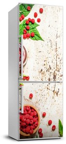 Wallmuralia Nálepka na ledničku fototapeta Malinový džem 60x180 cm