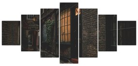 Obraz - Londýnská ulice (210x100 cm)