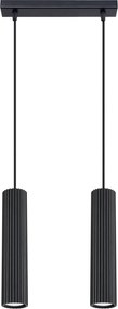 Sollux Lighting Závěsné svítidlo KARBON 2 černé