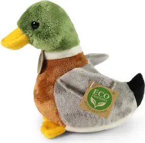 RAPPA Plyšová kachna divoká 22 cm / ECO-FRIENDLY / od 0 měsíců
