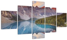 Obraz - Horská kanadská krajina (125x70 cm)