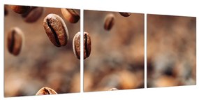 Obraz kávových zrn (90x30 cm)