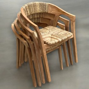 Massive home | ROSARIO 140cm+ISABELLA SET - teakový nábytek