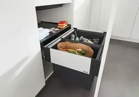 Blanco Select - Vestavný odpadkový koš dělený - objem 49 l