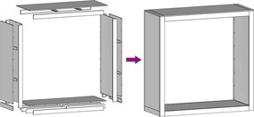 vidaXL Stojan na palivové dřevo 100 x 40 x 100 cm nerezová ocel [850974] Barva: Ocel/Zelený