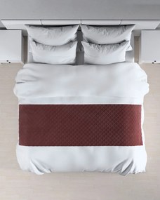 Hotelový přehoz – běhoun Velvet 60x200 cm barva červená látka lesklé, sametová