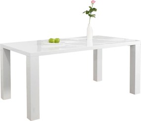 XXXLutz JÍDELNÍ STŮL, vysoce lesklá bílá, 180/90/76 cm MID.YOU - Online Only jídelní stoly - 001769018604