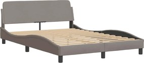 Rám postele bez matrace taupe 120 x 200 cm textil 3310591