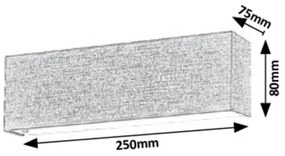 Rabalux 5685 - LED Nástěnné svítidlo MORPHEUS LED/6W/230V šedá/bílá