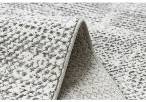 Moderní koberec TULS strukturální, střapce 51325 melanž slonová kost velikost 180x270 cm | krásné koberce cz