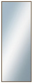 DANTIK - Zarámované zrcadlo - rozměr s rámem cca 60x160 cm z lišty Hliník hnědá | P269-211 (7269211)