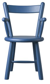 Dětská židle Børnestol Barva dřeva:: modrá