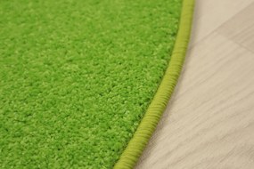 Vopi koberce Kusový koberec Eton zelený 41 kruh - 400x400 (průměr) kruh cm
