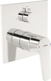 Hansa Polo - Baterie pod omítku, pro 2 spotřebiče, chrom 80609023