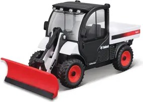 Bburago FARMLAND Bobcat Toolcat se sněhovou radlicí / 10 cm / od 3 let